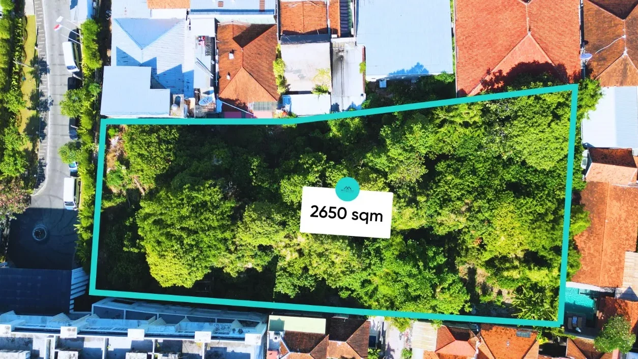 2.65 Ha Freehold Land Sanur – Beach Walk & Five-Star Villa Zone